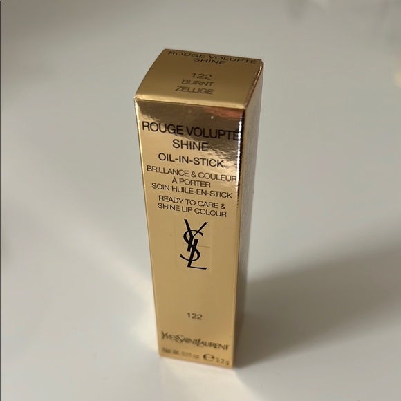 Yves Saint Laurent | Makeup | Ysl Rouge Volupte Shine 22 Burnt Zellige ...
